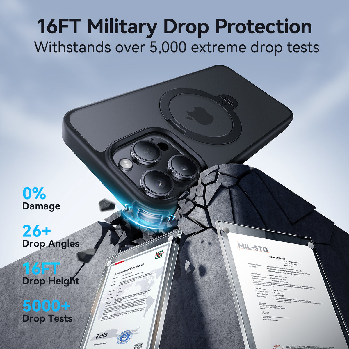 Matte Magic Stand Pro Case