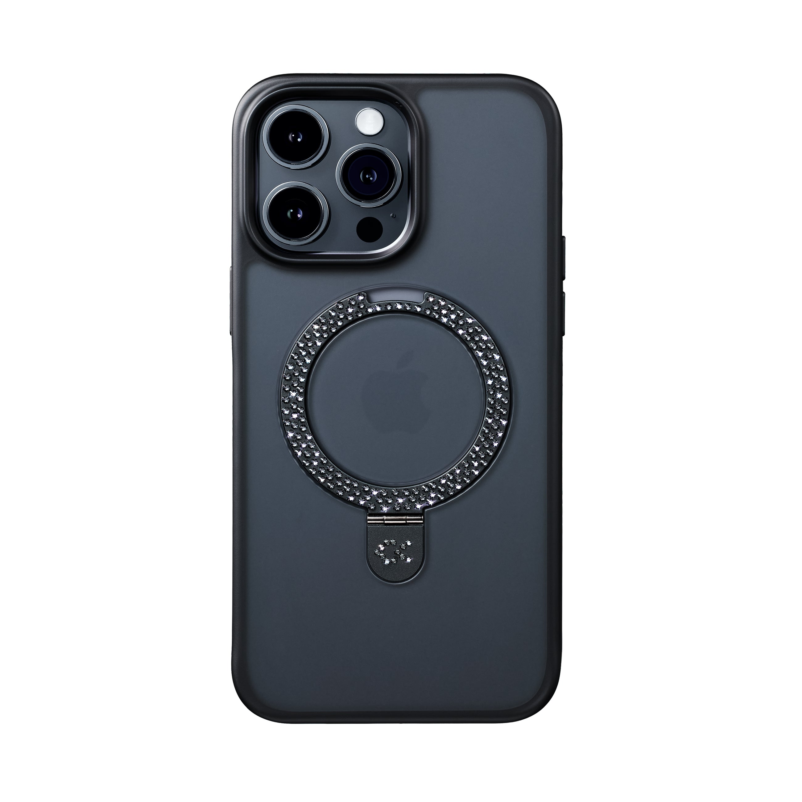 CASEKOO iPhone Crystal-Inlayed Glitter Phone Case with Built-in Magnet