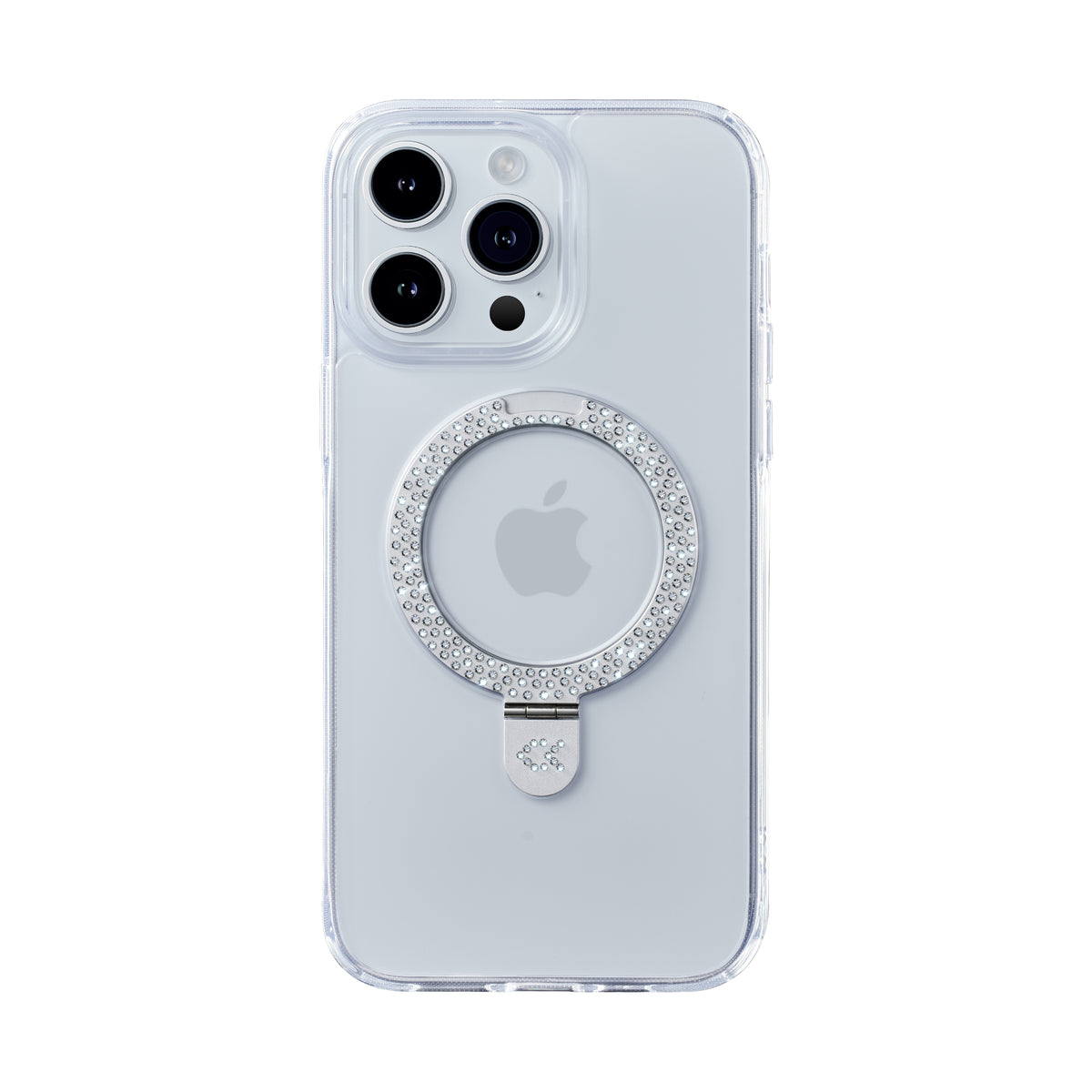 Crystal Clear iPhone Case with Stand - CASEKOO