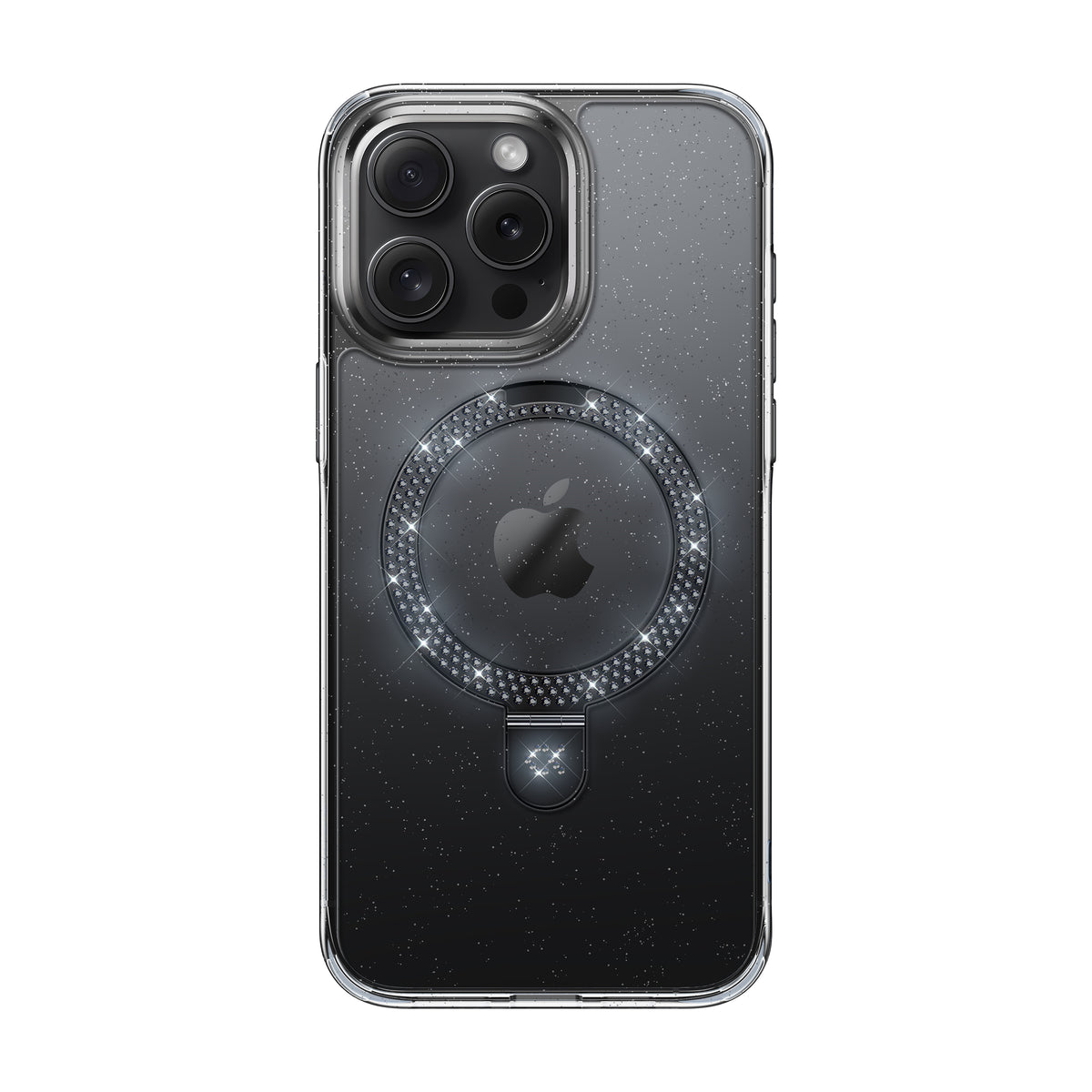 Crystal Clear iPhone Case with Stand - CASEKOO